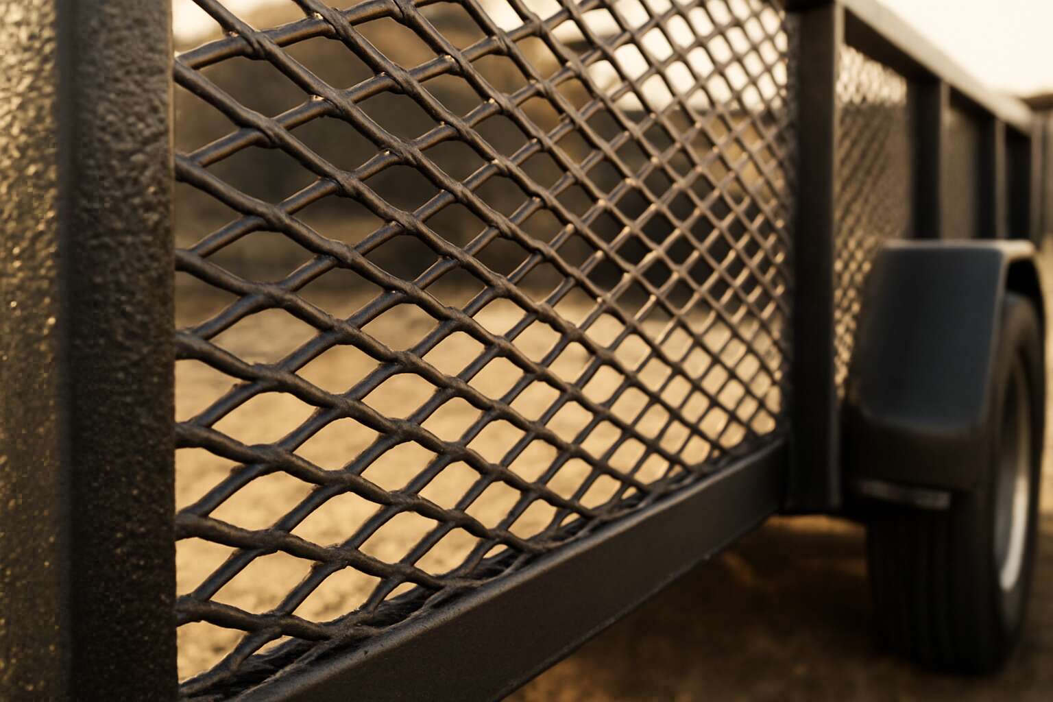 Upgrade Your Hauling with Durable and Stylish Diamond Mesh for Trailer ...